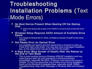 12 installing and upgrading windows | PPT