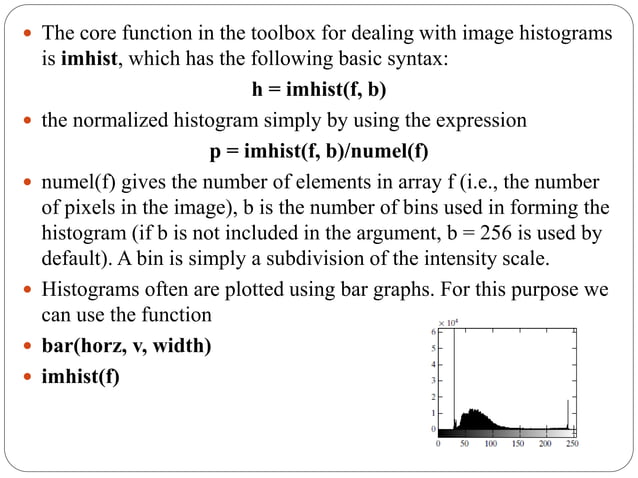 Intensity Transformation And Spatial Filtering Pptx Photo Editing Software Computer