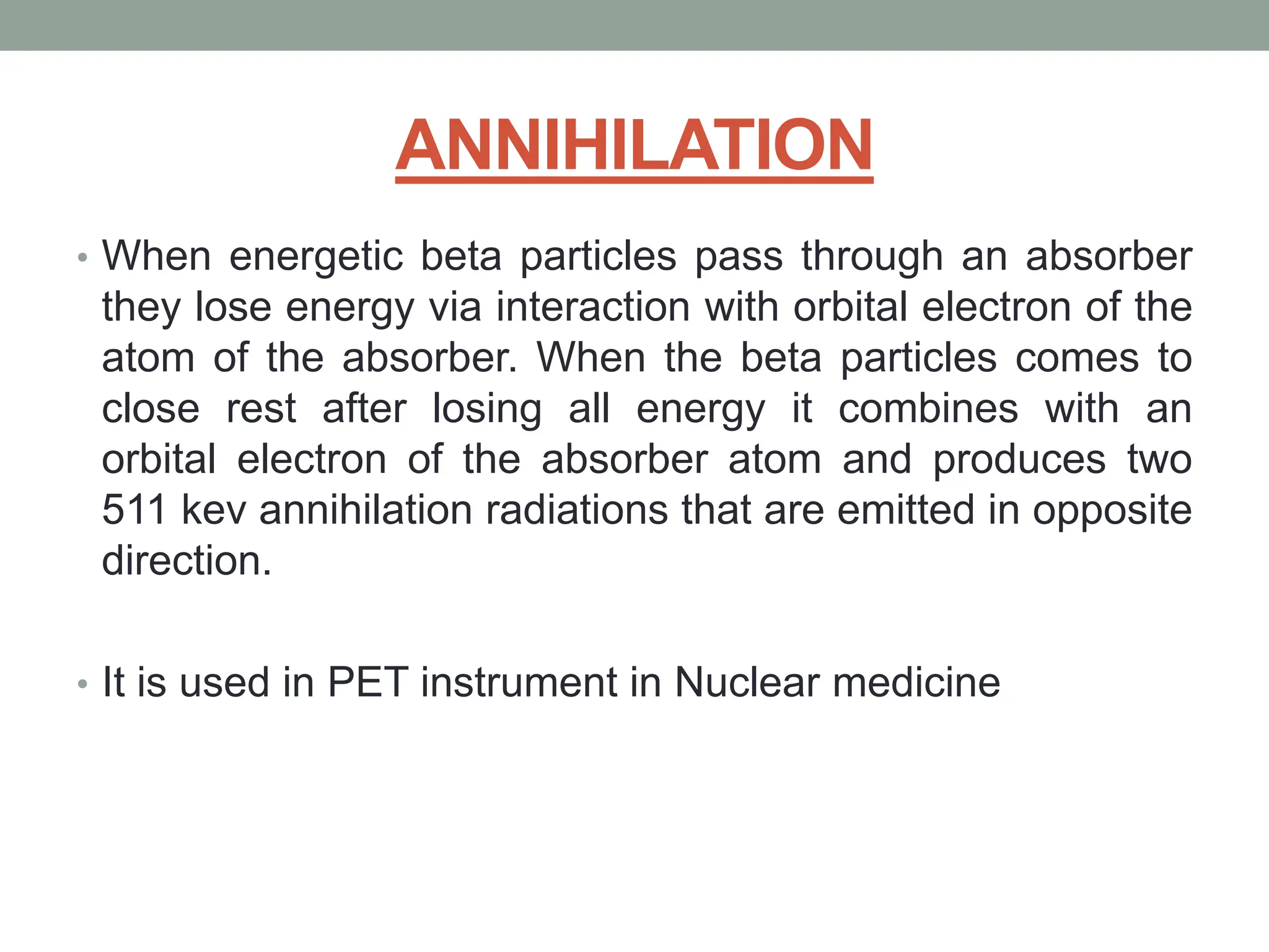 Interaction of Radiation with matter | PPTX