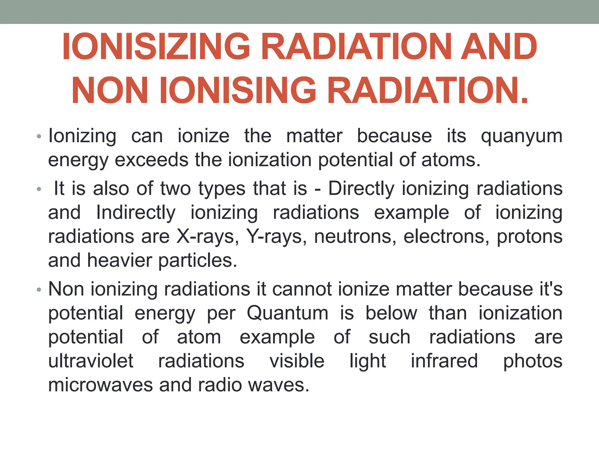 Interaction of Radiation with matter | PPTX