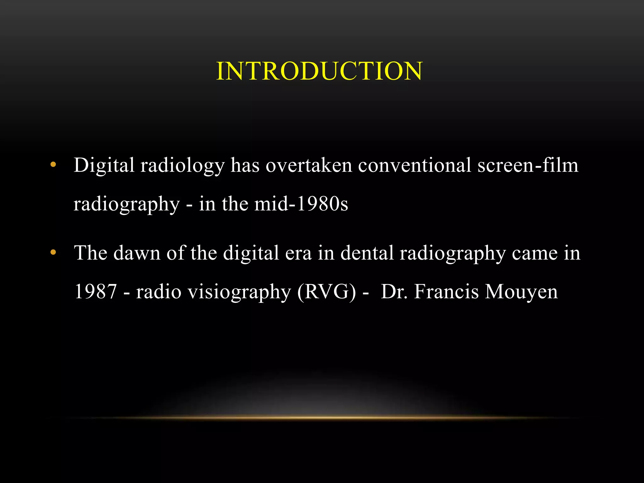 12intraoral digital radiography | PPTX
