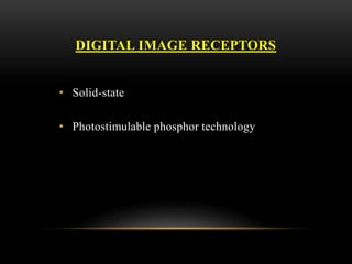 12intraoral digital radiography | PPTX