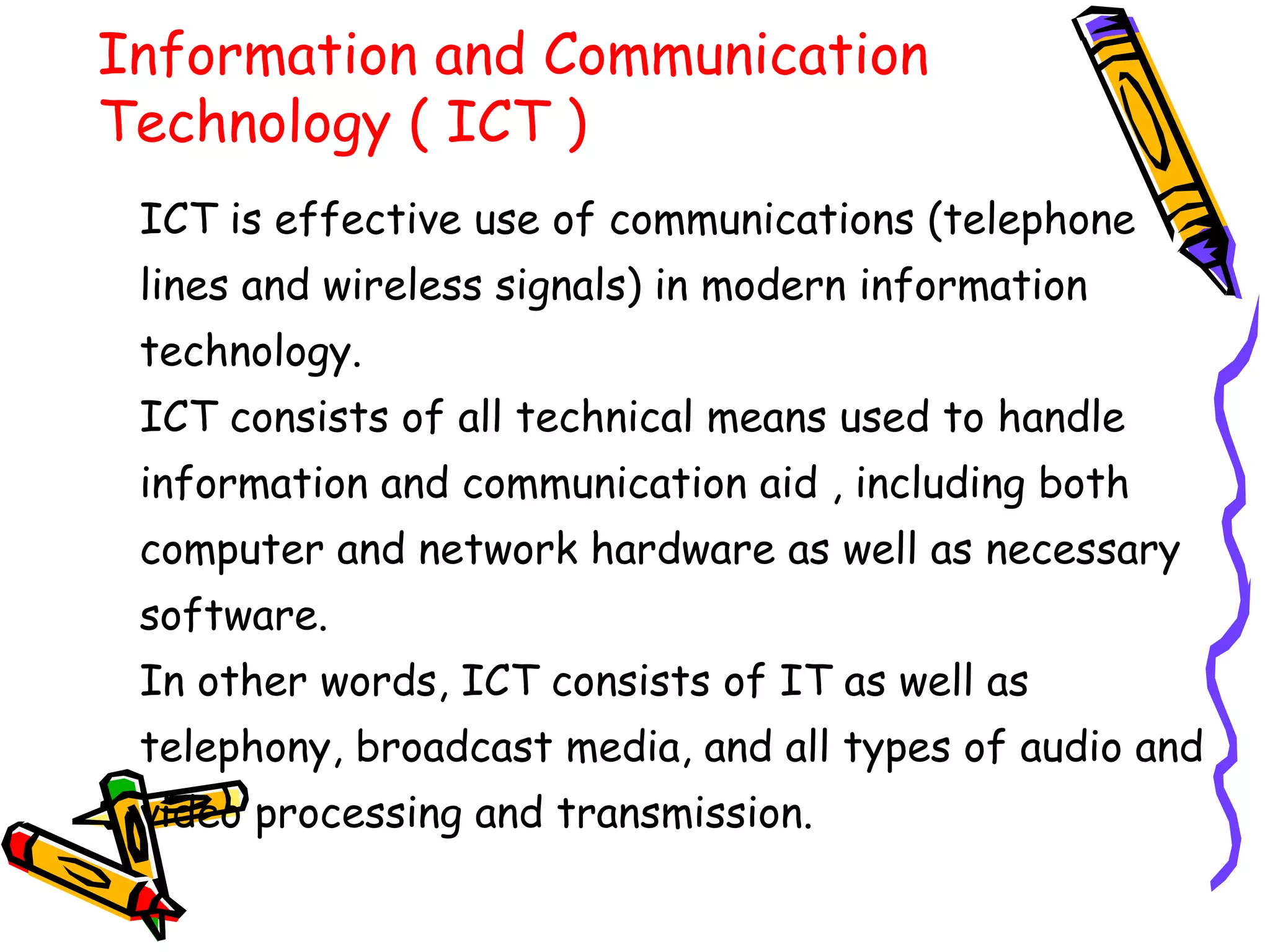 Introduction to Computer & ICT | PPT
