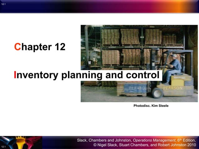 12 inventory planning and control_Operations Management | PPT