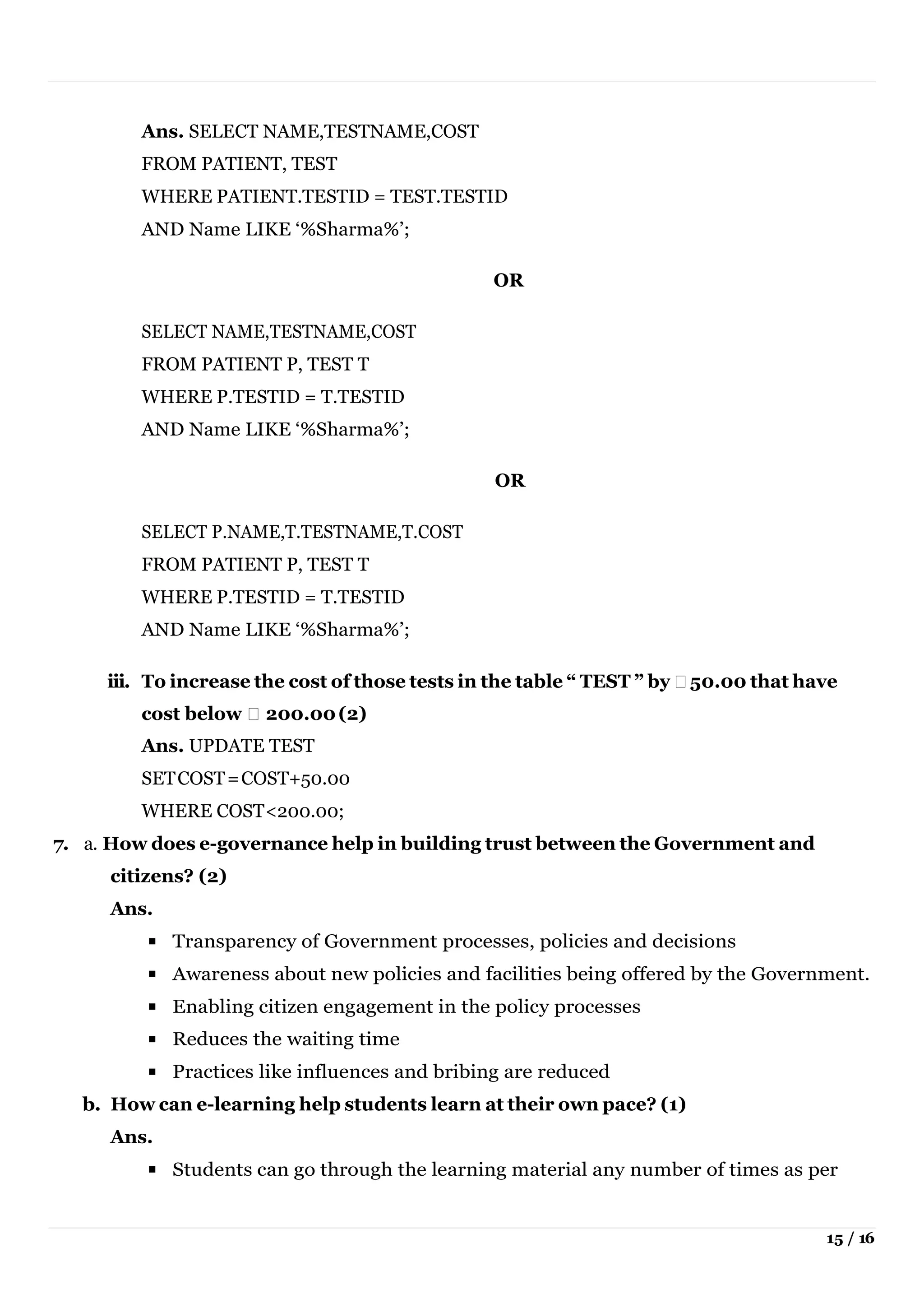 CBSE 12 ip 2018 sample paper | PDF