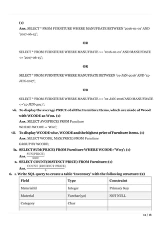 CBSE 12 ip 2018 sample paper | PDF
