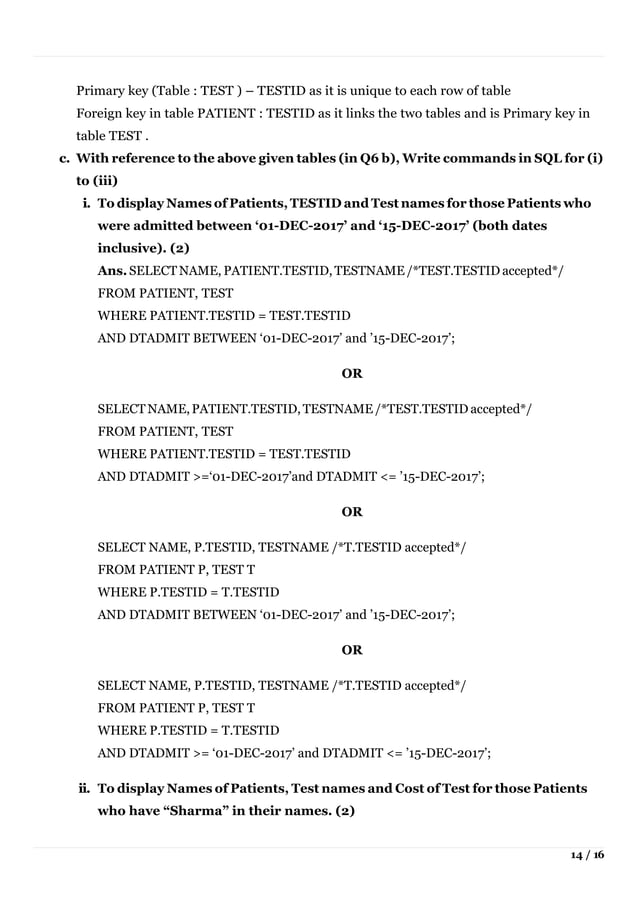 CBSE 12 ip 2018 sample paper | PDF