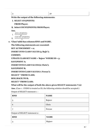 CBSE 12 ip 2018 sample paper | PDF