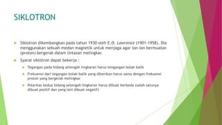 Kel. 6 - Reaksi Fusi dan Pemanfaatan Radioisotop | PPTX