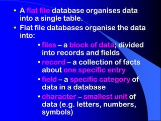 12 ipt 0202 Organisation methods | PPT