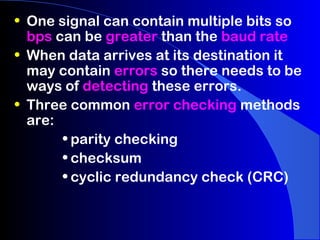 12 ipt 0301: Characteristics of a Communication System | PPT