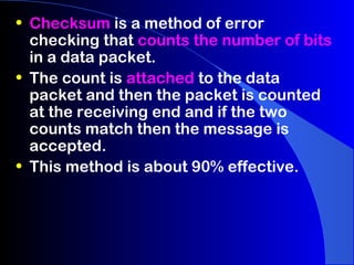 12 ipt 0301: Characteristics of a Communication System | PPT