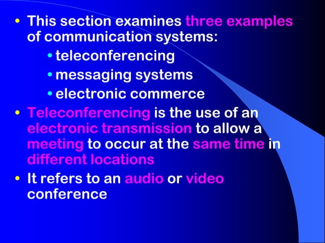 12 IPT0302 Examples of Communication Systems | PPT