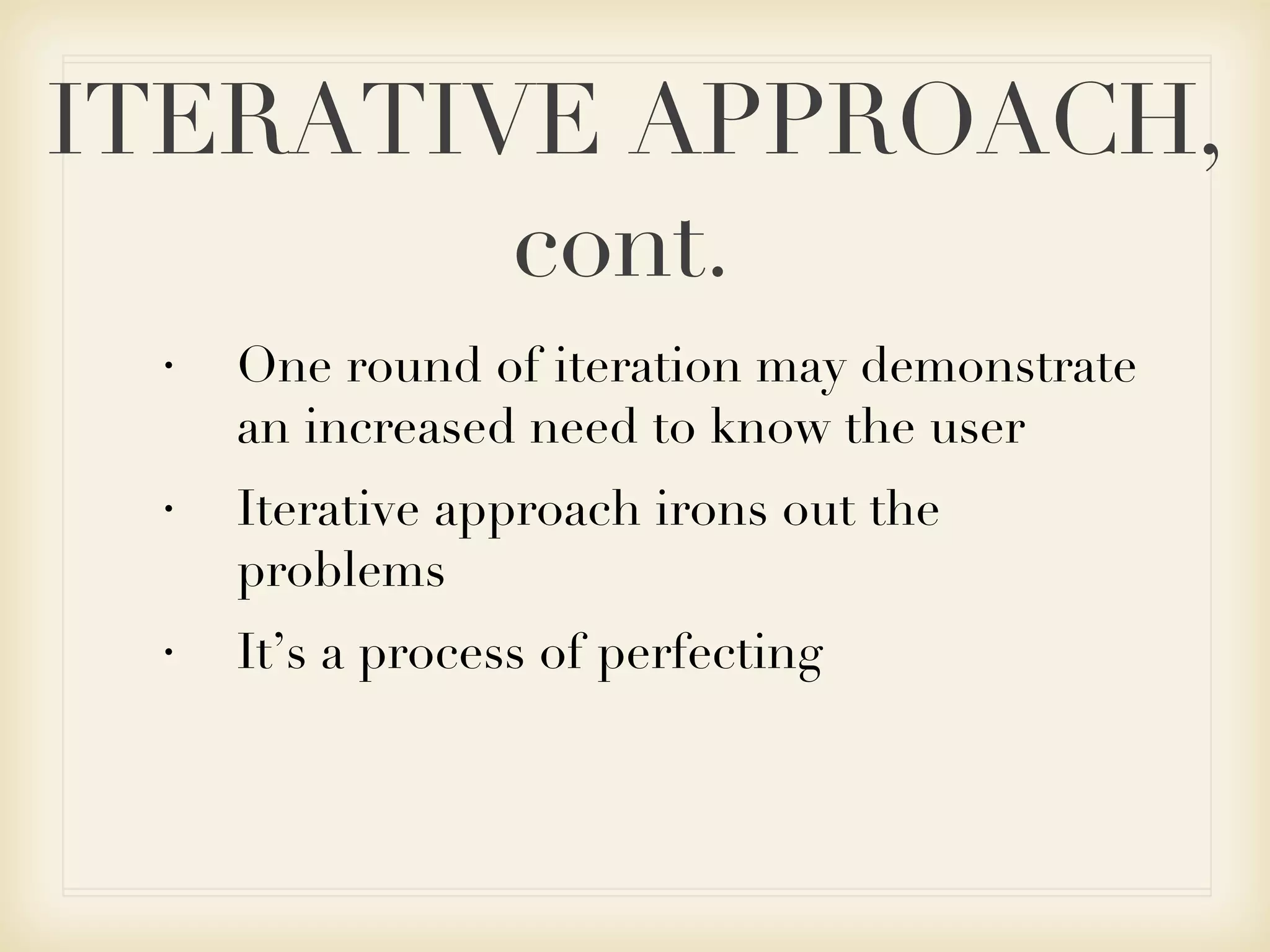 12 Iterative Design | PPT