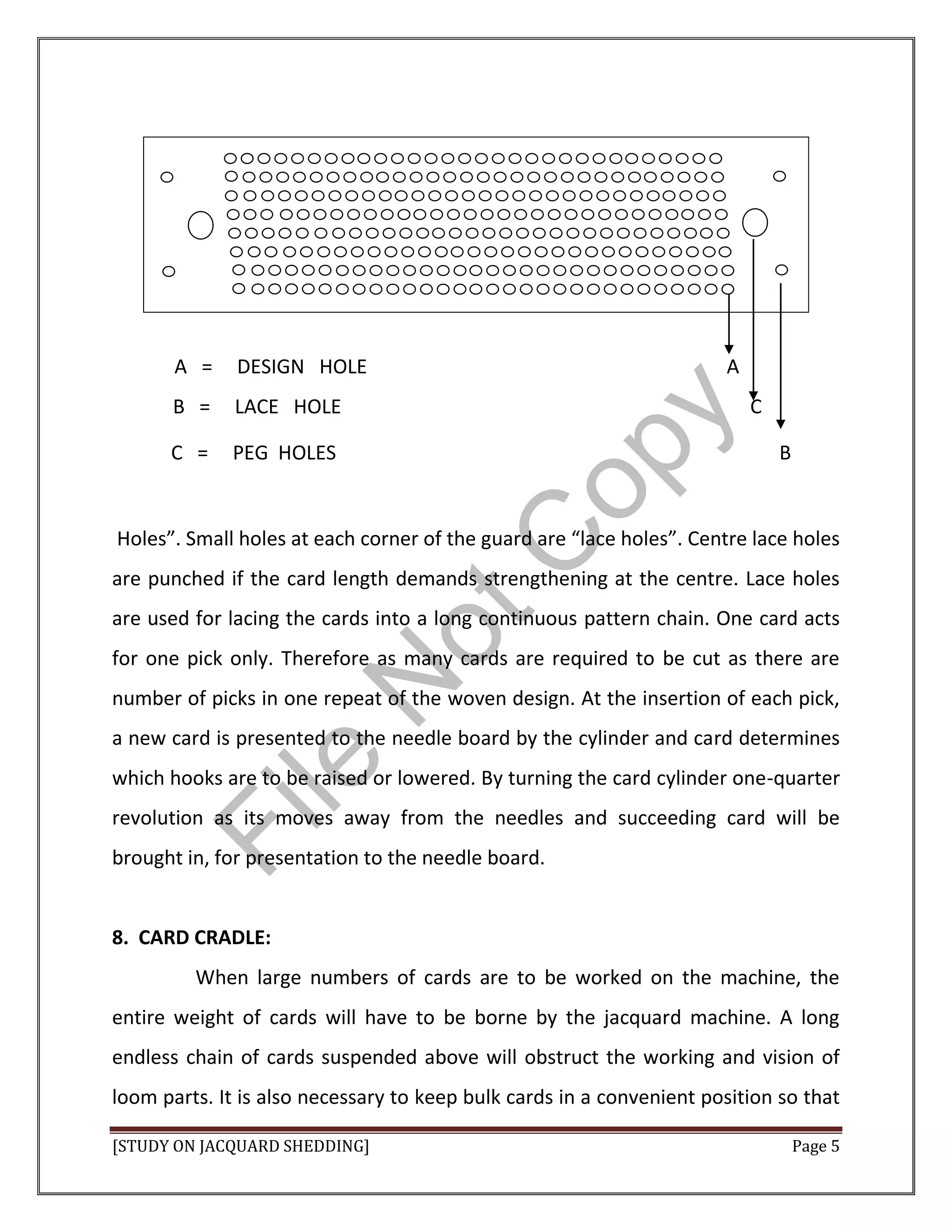 jaquard erection and jacquard commissioning rupesh | PDF