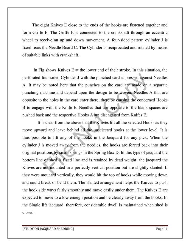 jaquard erection and jacquard commissioning rupesh | PDF