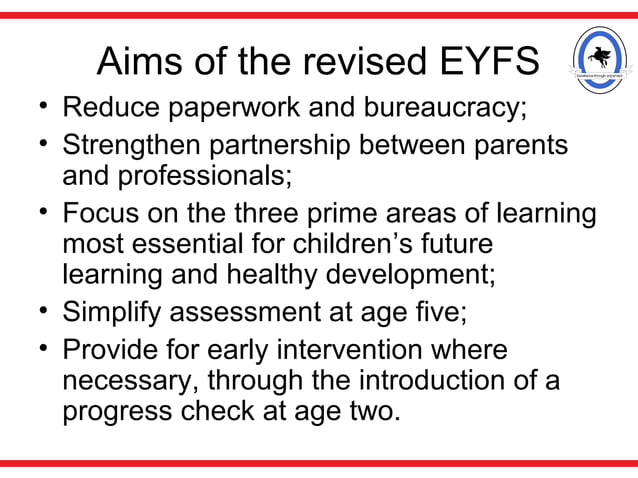 12 june eyfs staff meeting | PPT | Daycare and Pre-School | Parenting