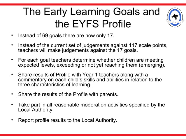 12 june eyfs staff meeting | PPT | Daycare and Pre-School | Parenting