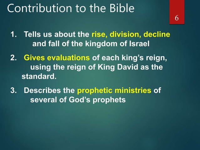 Old Testament Survey: 1&2 Kings | PPTX | Christianity | Religion ...