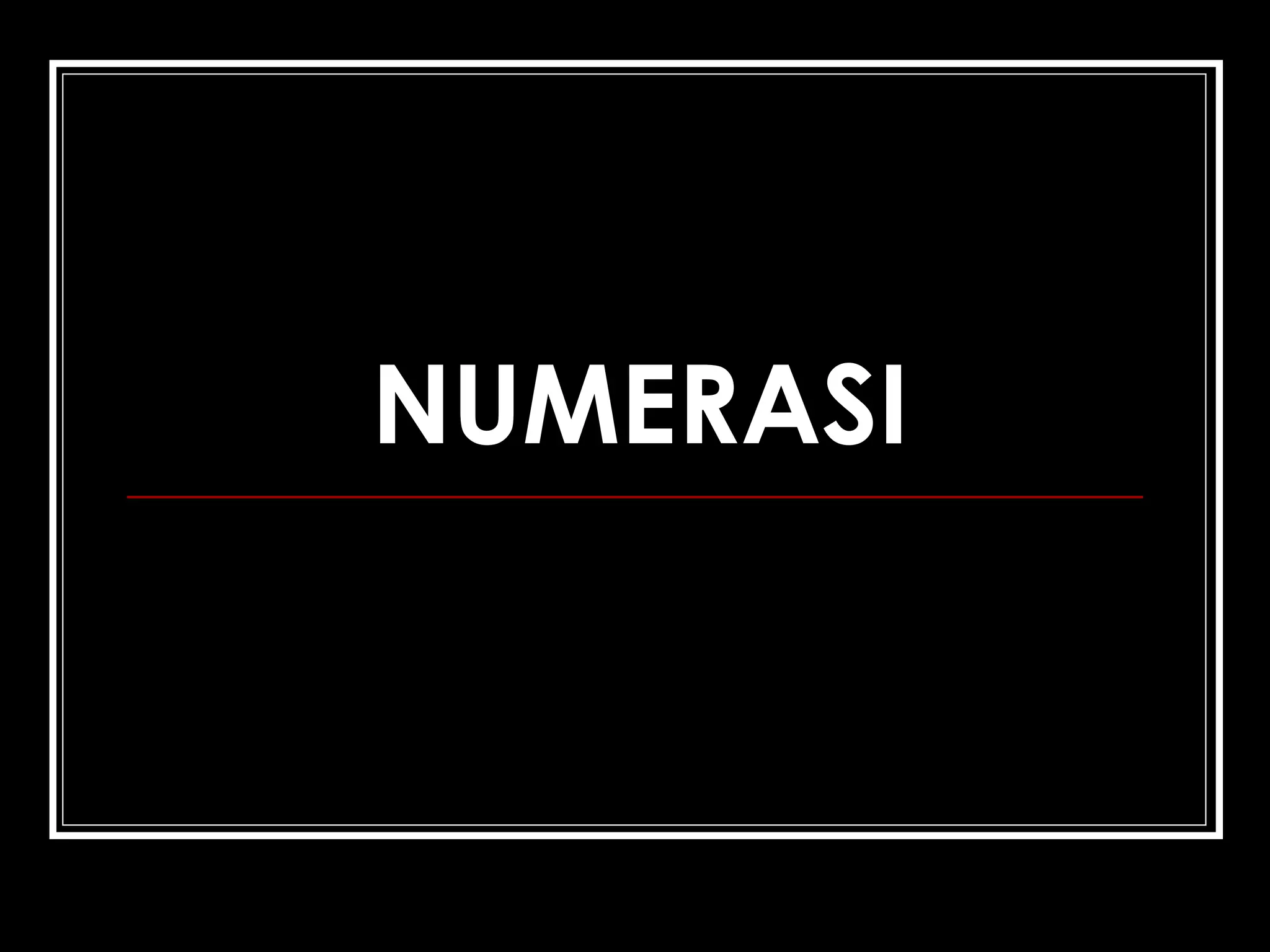 12 konstruk numerasi | PPT