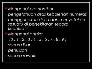 12 konstruk numerasi | PPT