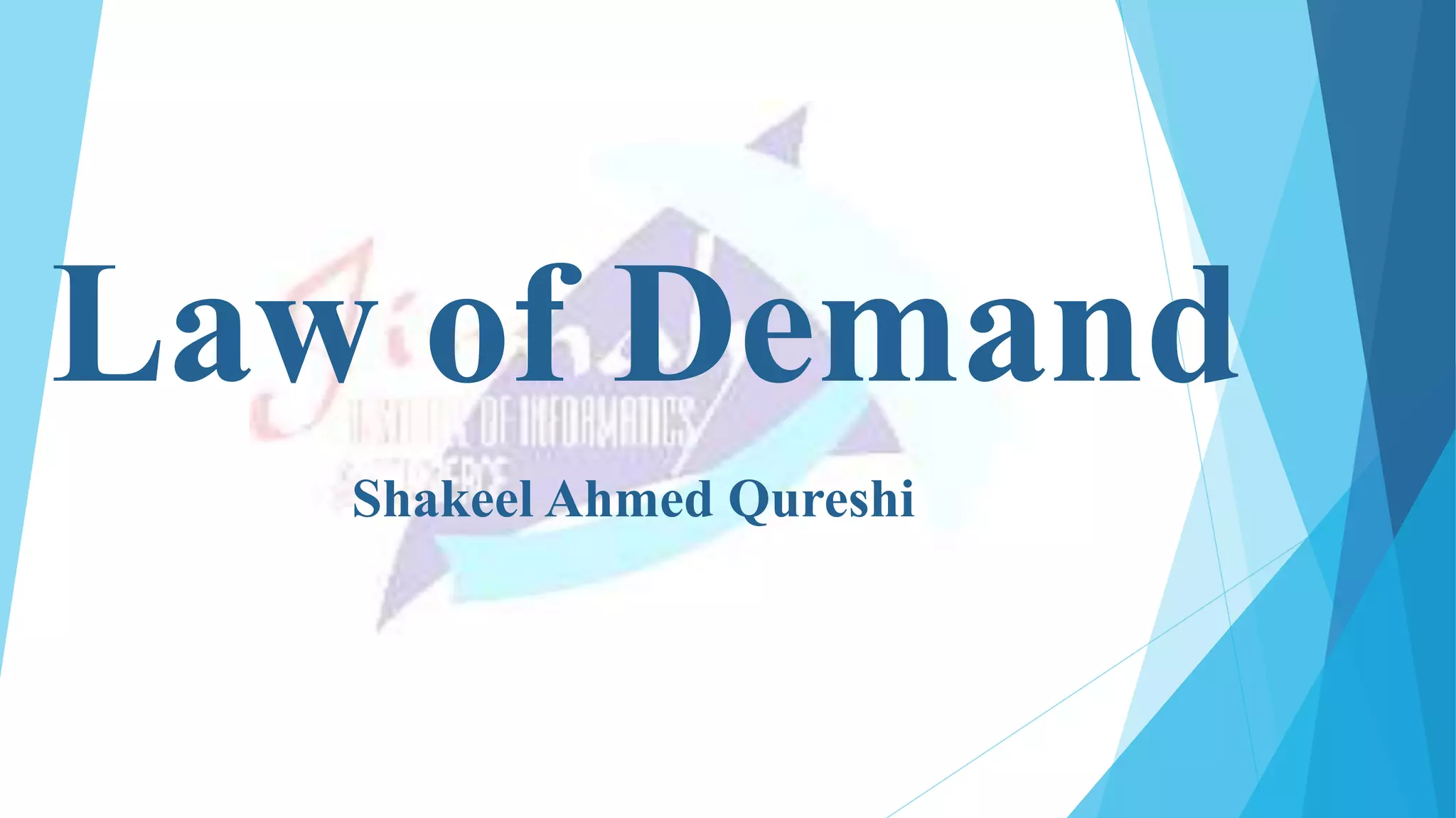 Law of demand | PPT
