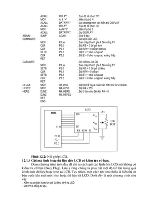 12 LCD ADC - Cảm biến | PDF