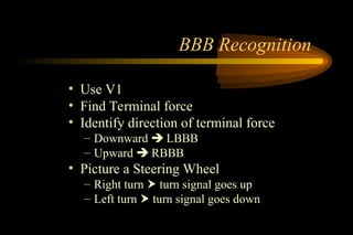 12LeadBlocks.ppt 12 Lead ECGs: Bundle Branch Blocks & Hemiblocks | PPT