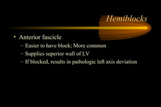 12LeadBlocks.ppt 12 Lead ECGs: Bundle Branch Blocks & Hemiblocks | PPT