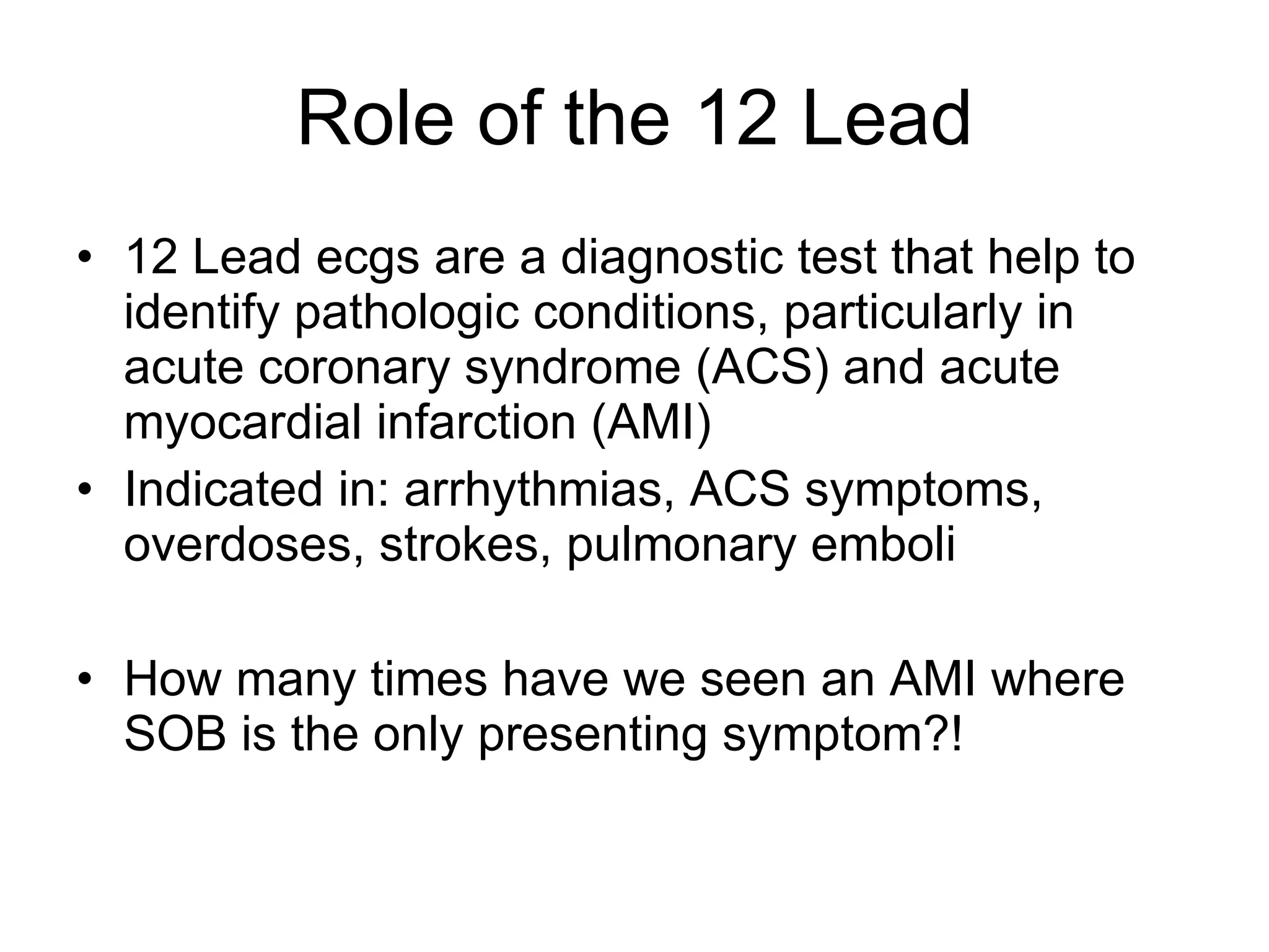 12 lead ecg | PPT