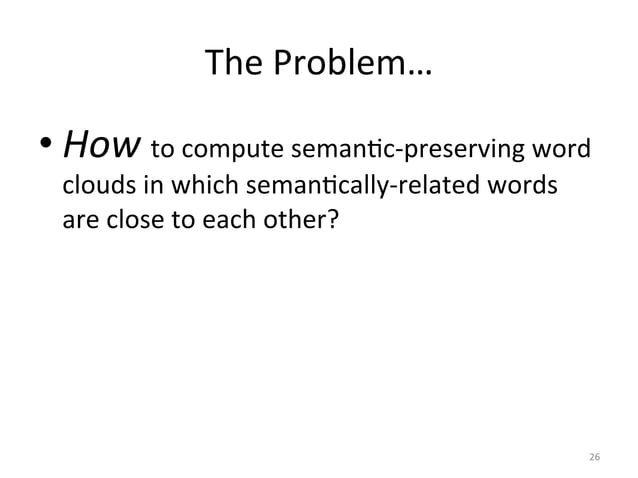 Lecture: Semantic Word Clouds | PDF | Databases | Computer Software and ...