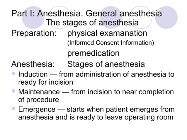 anesthesia and cpr | PPT