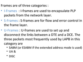 Topic : X.25, Frame relay and ATM | PPT