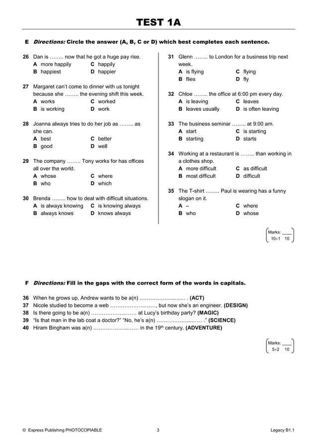 12 Legacy B1_1 Test 1A.doc