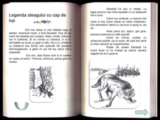 LEGENDA STEAGULUI CU CAP DE LUP_LIMBA ROMANA | PPT