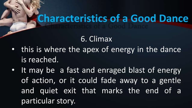12 lesson 3 Dance Appreciation and Composition.pptx | Dance | Fine Art