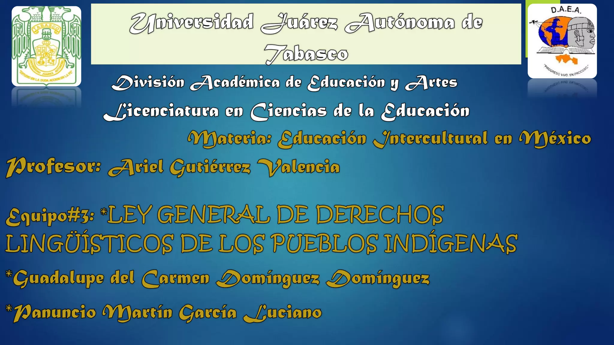 Ley General De Derechos Lingüísticos De Los Pueblos Indigenas Ppt