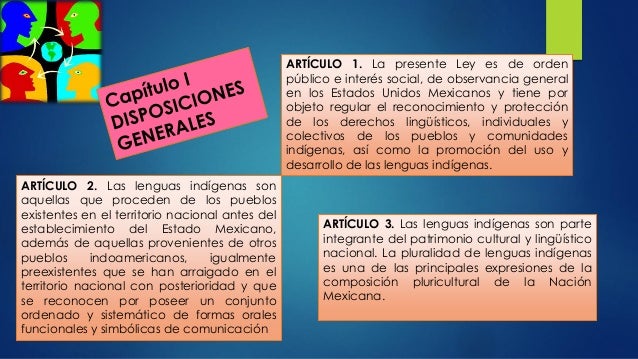 Ley General De Derechos Lingüísticos De Los Pueblos Indigenas