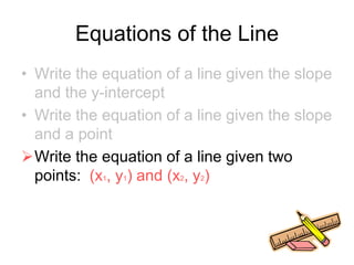 12 LINEAR EQUATIONS.ppt
