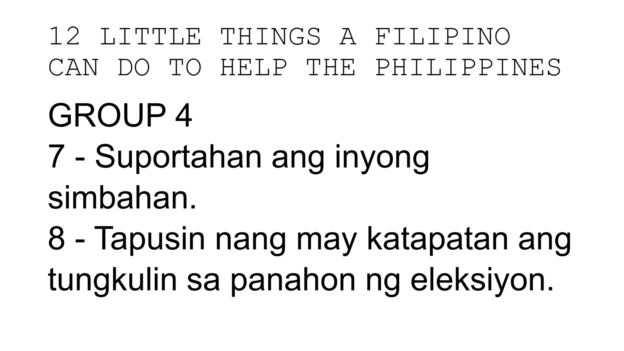 12 Little Things a Filipino Can Do to.pptx