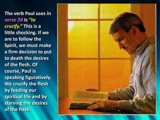 12 living by the spirit | PPTX