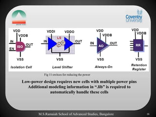 12 low power techniques | PPTX