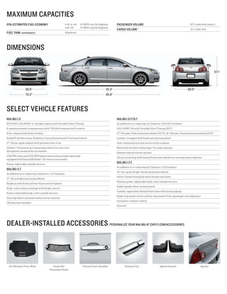 2012 Chevrolet Malibu Brochure from Chevrolet | PDF
