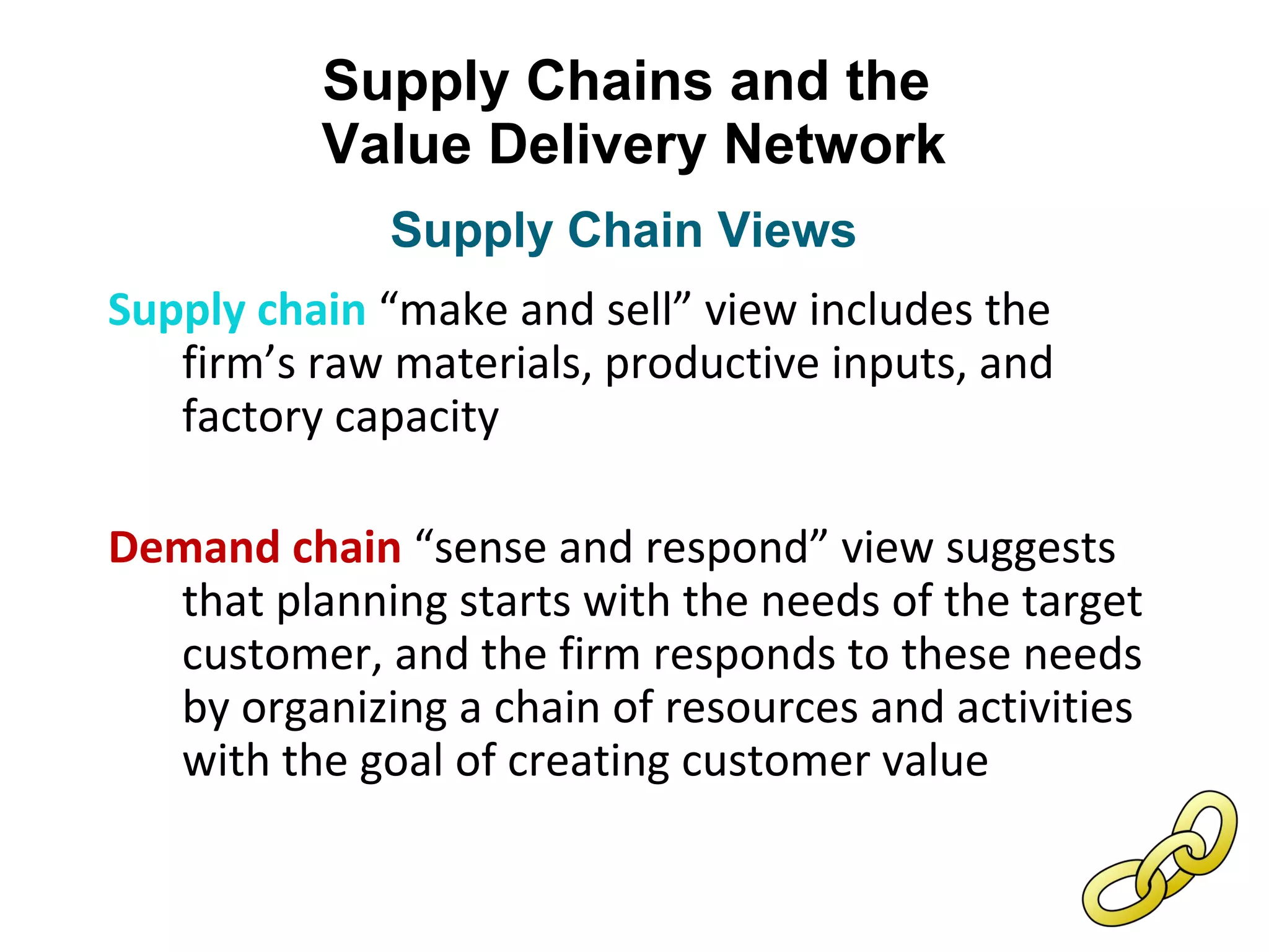 Marketing Channels - Delivering Customer Value | PPT