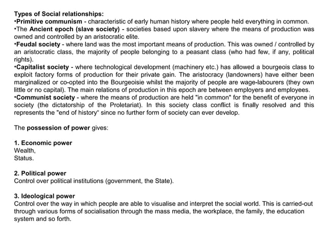 Built environment - Karl marx | PPT | Business | Business and Finance