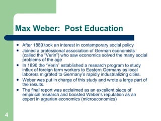 สัปดาห์ที่ 12 max weber | PPT