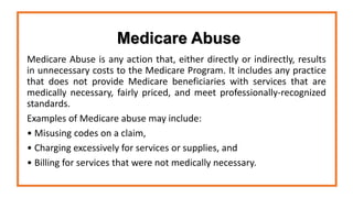 12 medicaid fraud & abuse | PPTX