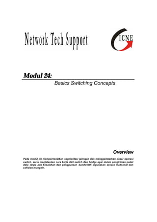 12module 24 basics-switching-concepts | PDF