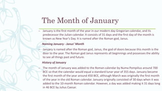 12 months of the year | PPTX
