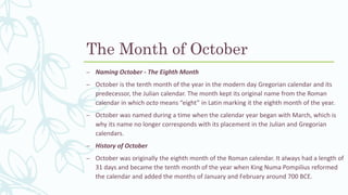 12 months of the year | PPTX